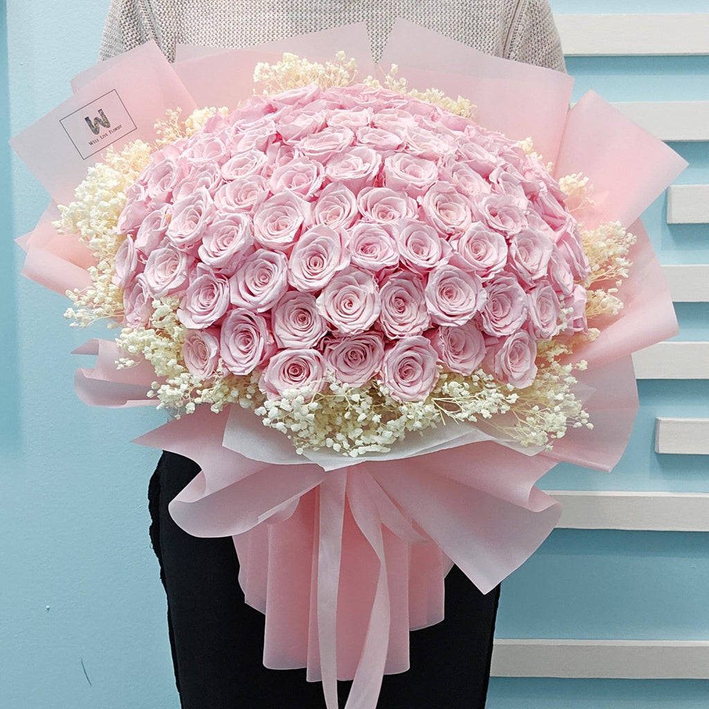 Affordable 99 Rose Bouquets in Singapore | Well Live Florist