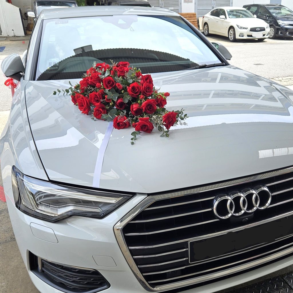 Bridal Car Decor|Well Live Florist
