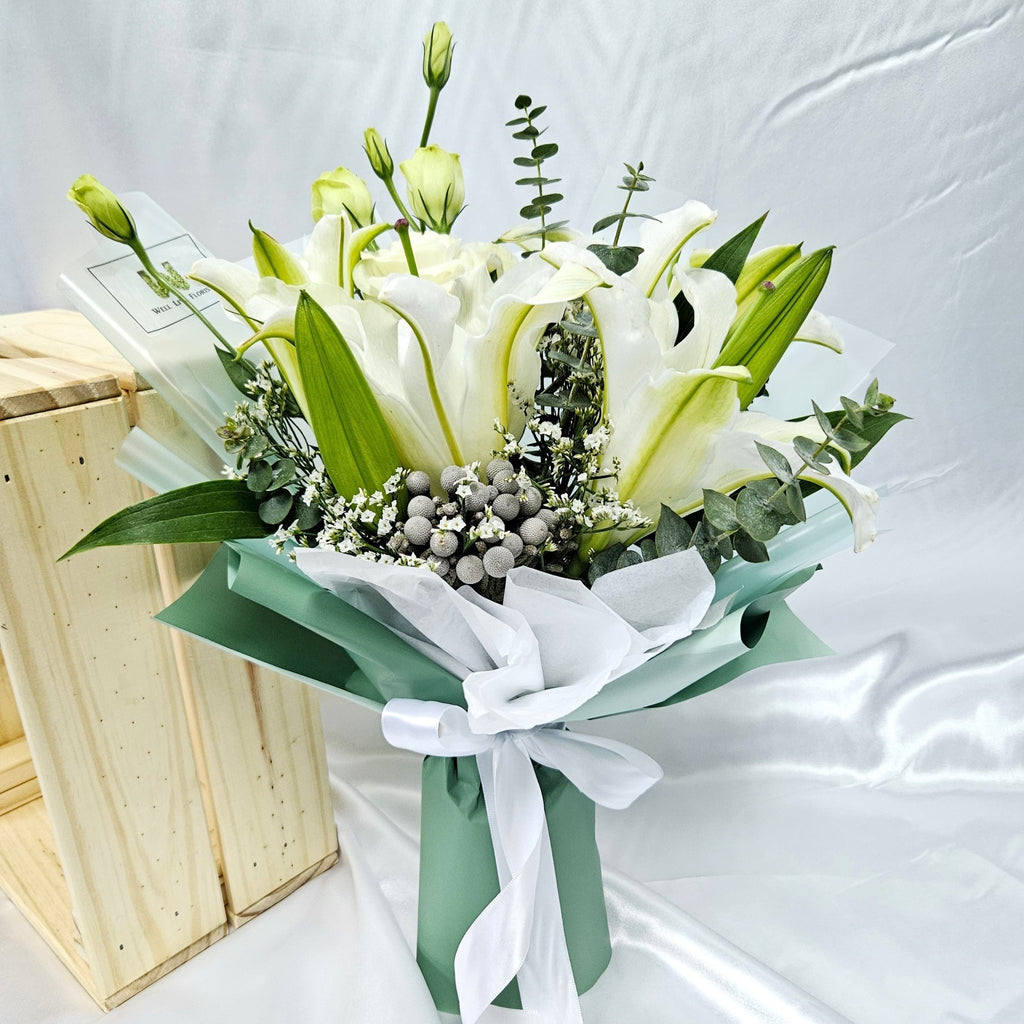 Stunning Hand Bouquets Singapore | Well Live Florist