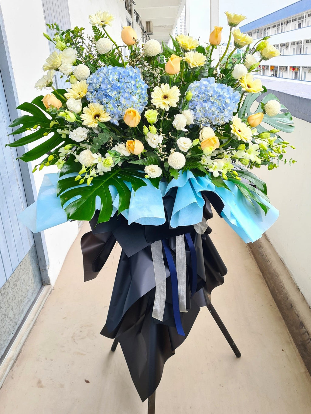 Condolences Flower Delivery | Funeral Wreath SG | Well Live Florist