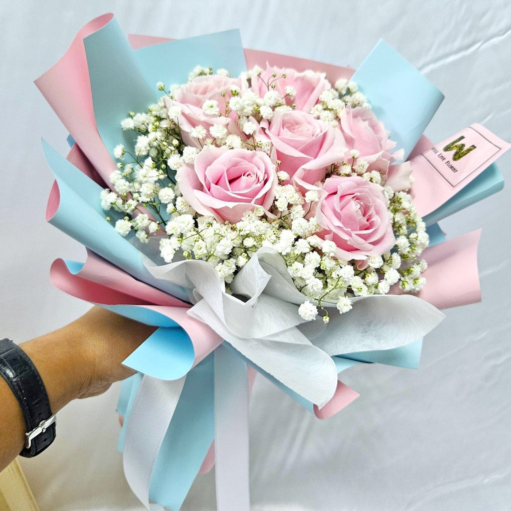 Stunning Hand Bouquets Singapore | Well Live Florist