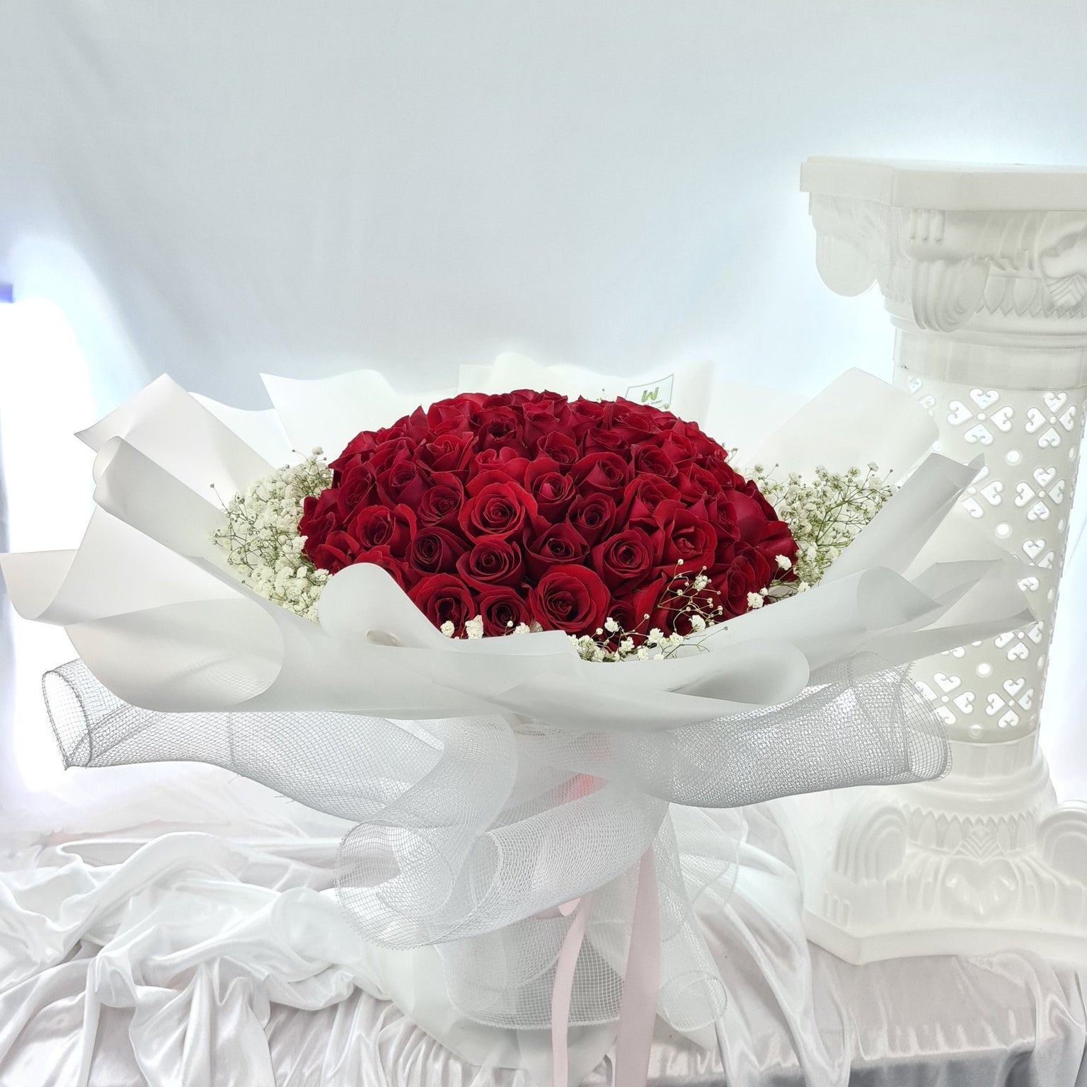 Affordable 99 Rose Bouquets in Singapore | Well Live Florist